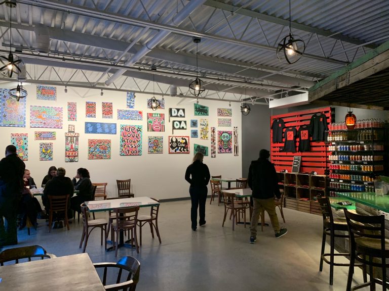 Pux-Cider-interior-art | Grand Rapids Breweries