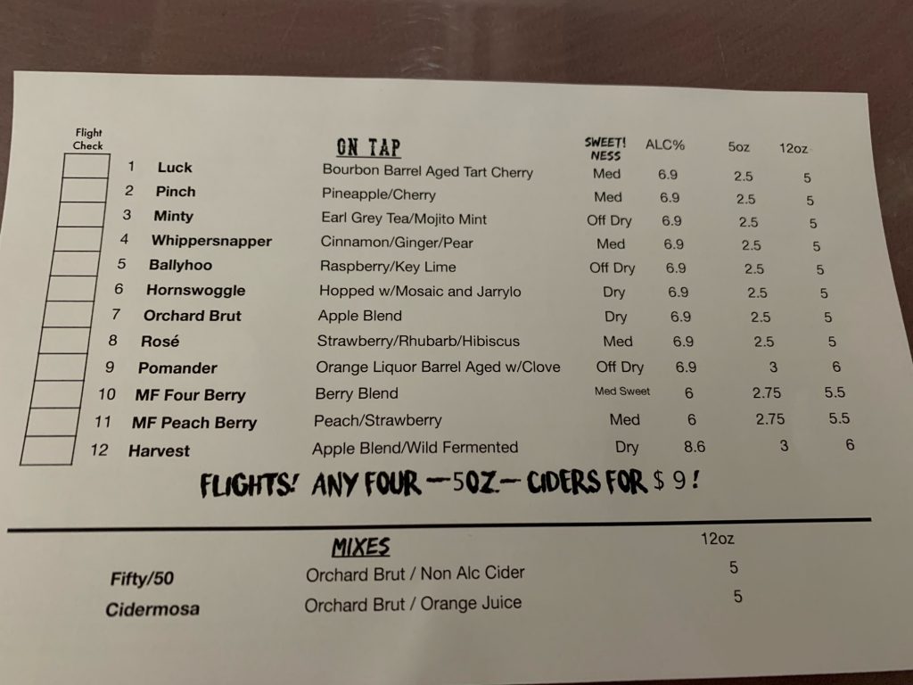 Pux-Cidery-Cheese-menu | Grand Rapids Breweries