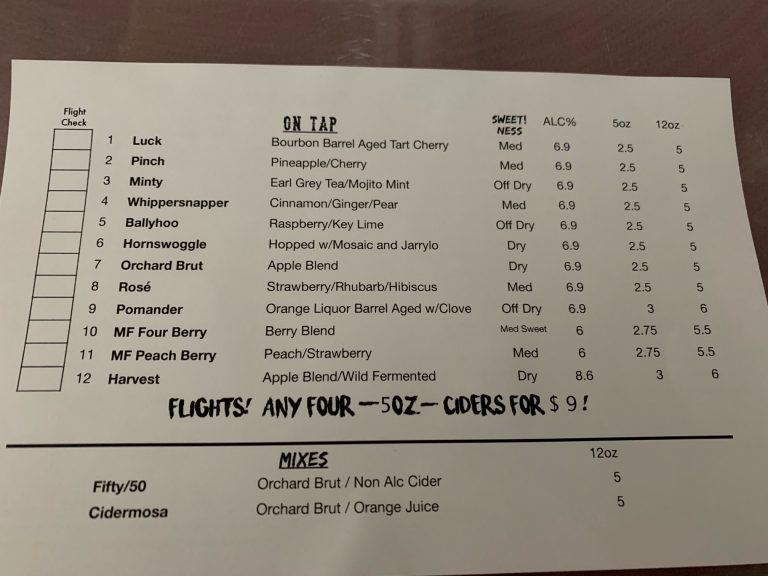 Pux-Cidery-Cheese-menu | Grand Rapids Breweries